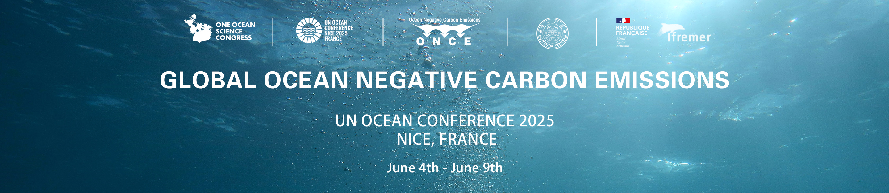 Ocean Negative Carbon Emissions (ONCE)